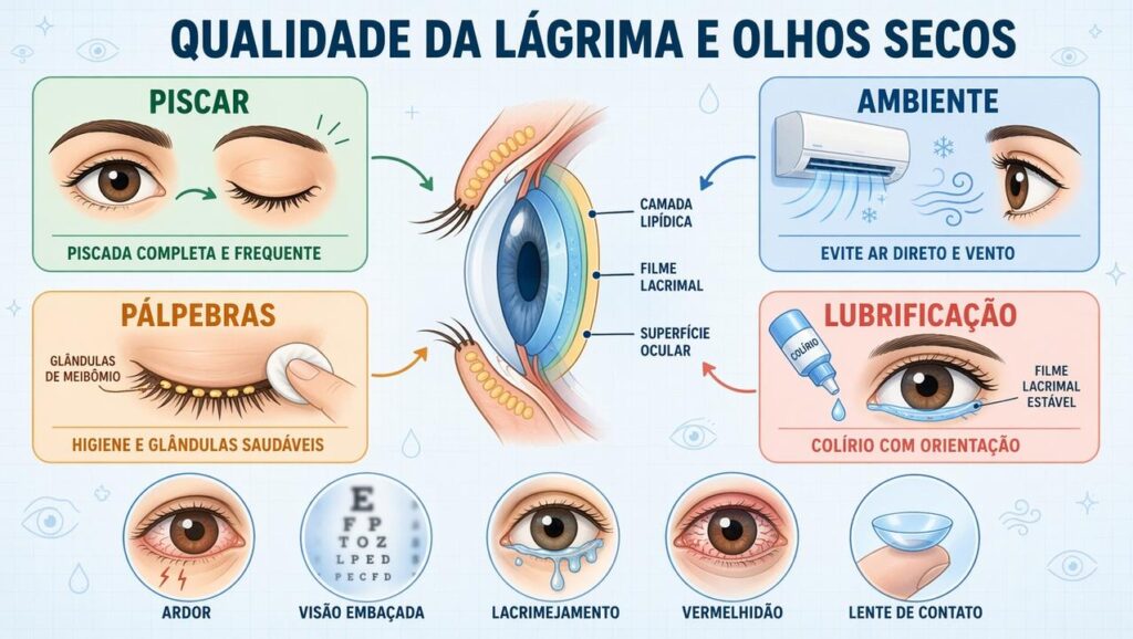 Olhos secos e cansados nem sempre são culpa das telas: podem estar ...